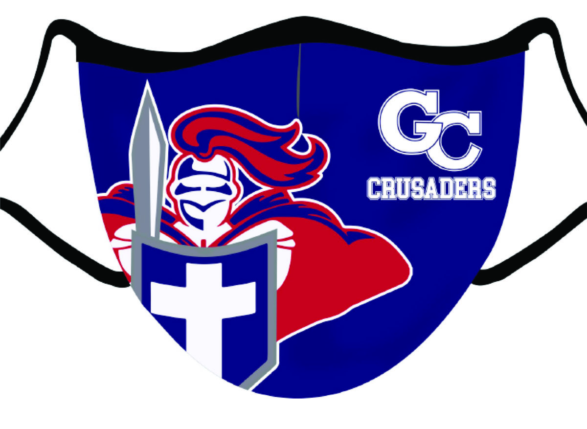 GC Adult Mask - Blue - Griffin Christian